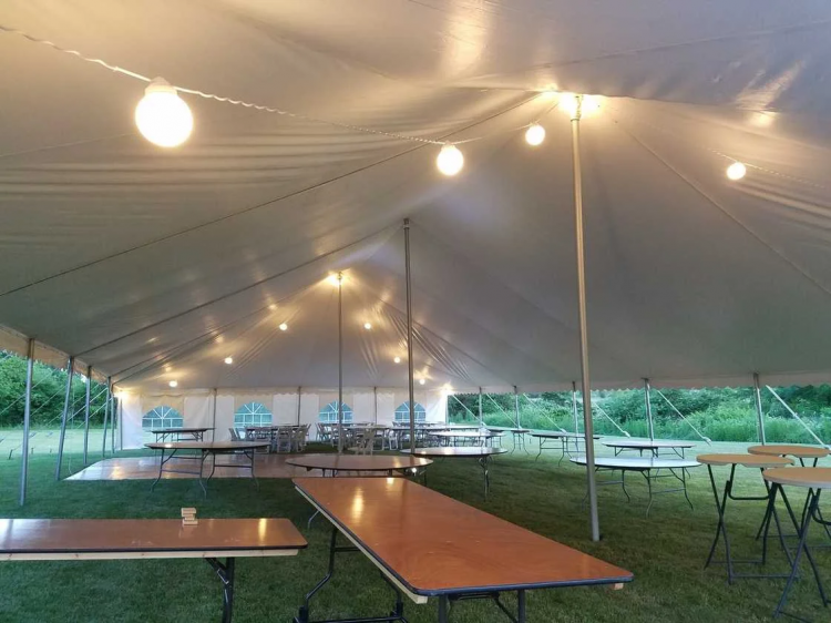 40' X 100' Pole Tent - Perfect Touch Rental