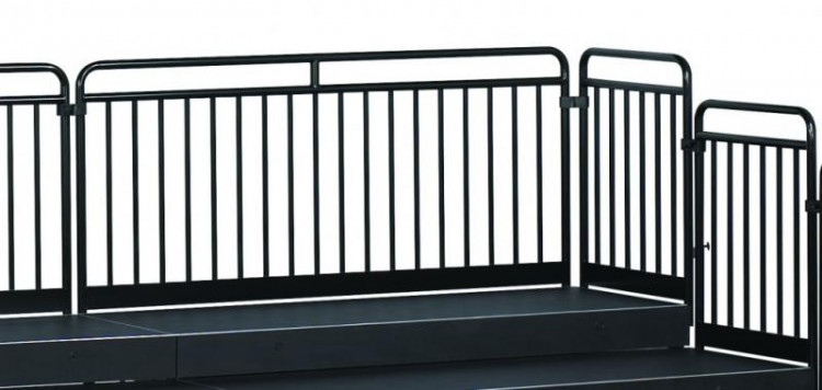 Performance Stage Guard Rails (48" W/ 30" H) - Perfect Touch Rental